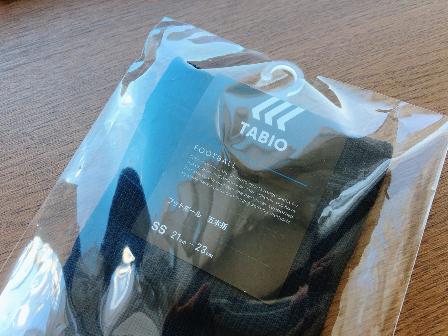 捨てるな！穴あきサッカー靴下【TABIO（タビオ）】5本指ソックスと合わせてバージョンUP | ちょっと子供と遊んでみた